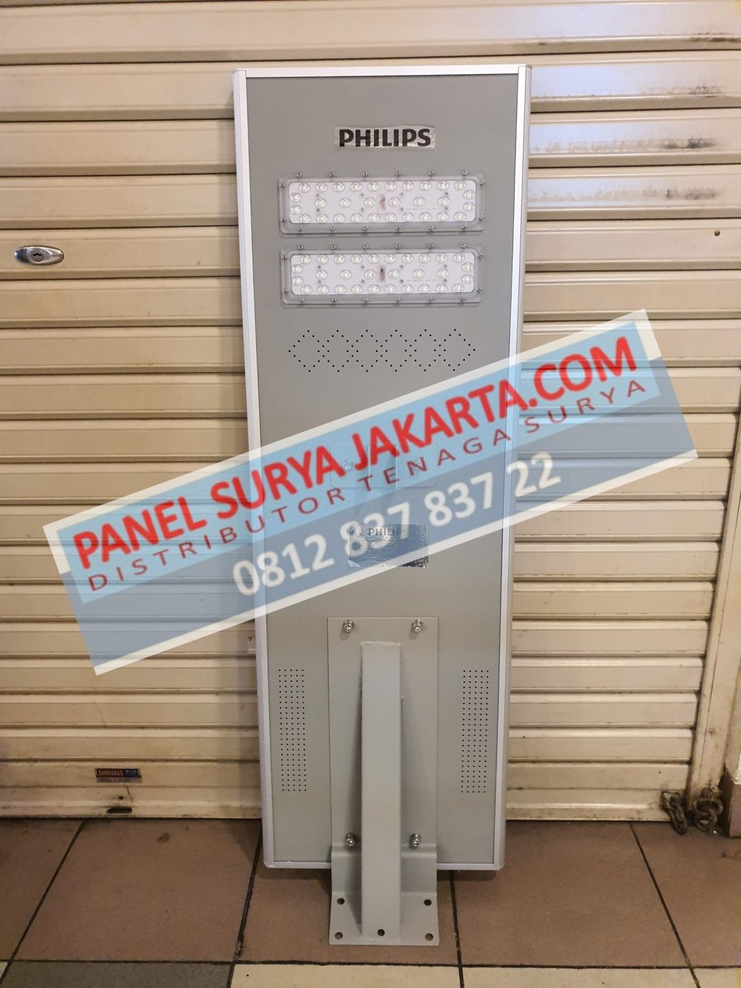 Lampu PJU Solar Cell Philips 40 watt | PJU Tenaga Surya Philips 40 watt